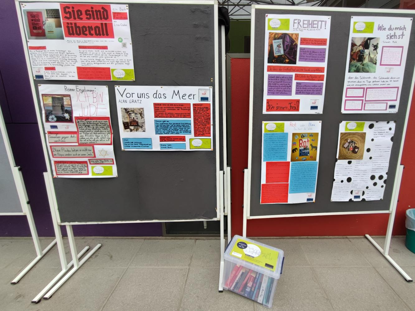 Literatur gegen Intoleranz | Max-Planck Gymnasium