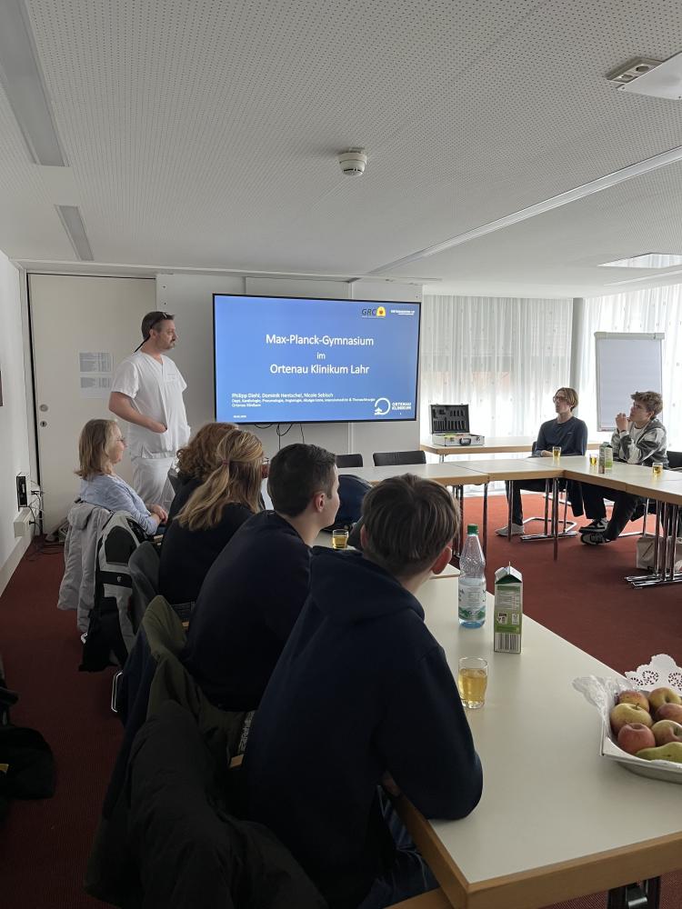 Schulsanitätsdienst am Ortenau-Klinikum Lahr | Max-Planck Gymnasium