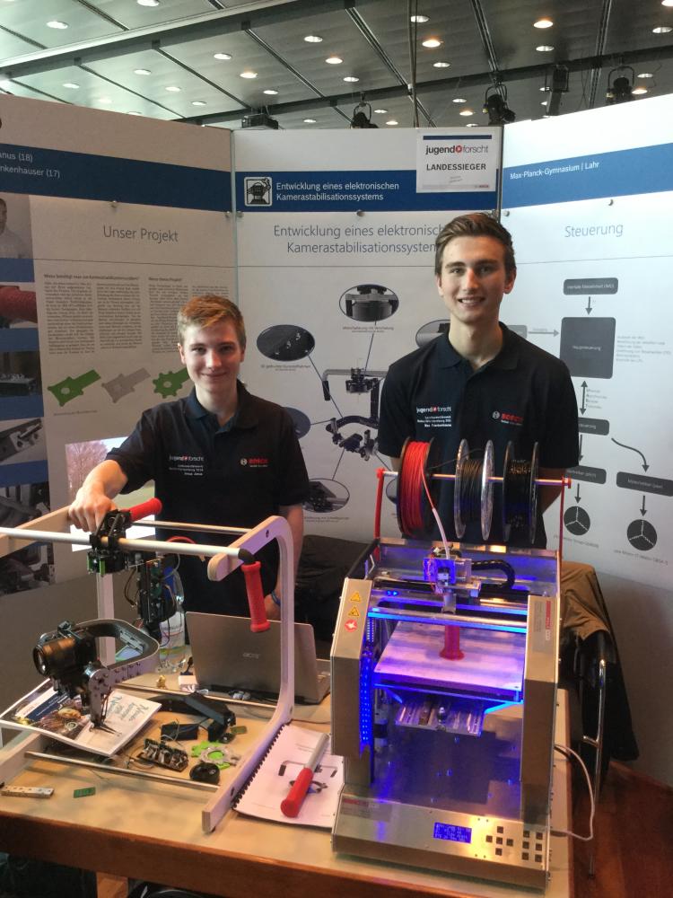 Landessieger bei Jugend forscht | Max-Planck Gymnasium